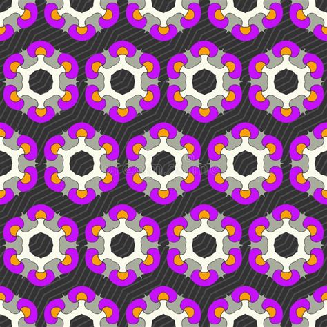 Seamless Ornament Pattern Vector Tile Stock Vector Illustration Of Inlay Colorful 70706759