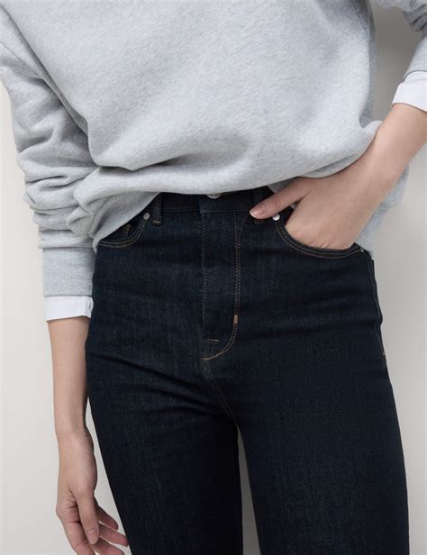 These £46 Mands Stovepipe Jeans Are The Most Flattering Denim On The High