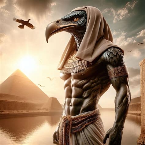 Le Dieu Ra Est Le Dieu De La Mythologie égyptienne Photo Premium