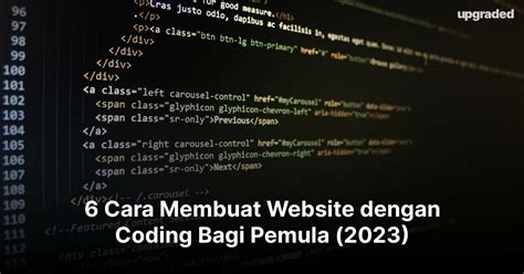6 Cara Membuat Website Dengan Coding Bagi Pemula 2023