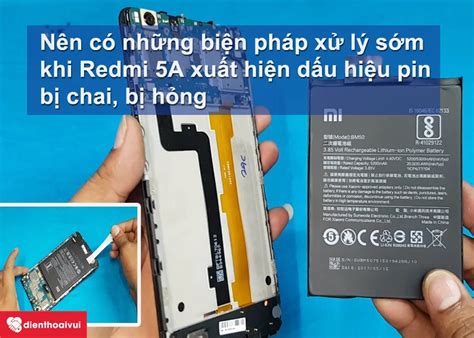 Thay pin Xiaomi Redmi A giá rẻ chính hãng BH tháng