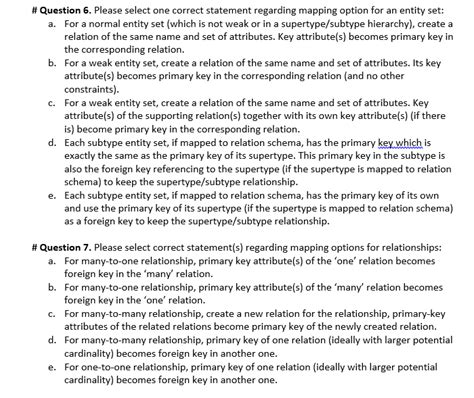 Solved Question Please Select One Correct Statement Chegg