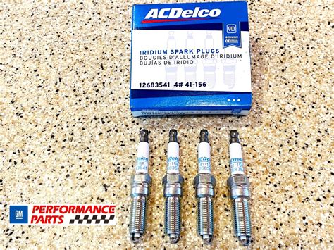 Genuine Gm Acdelco Iridium Spark Plugs 41 156 Set Of 4 Oe Gasoline