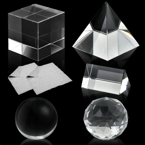Getuscart Supkiir 5 Pack K9 Optical Crystal Photography Prism Set With