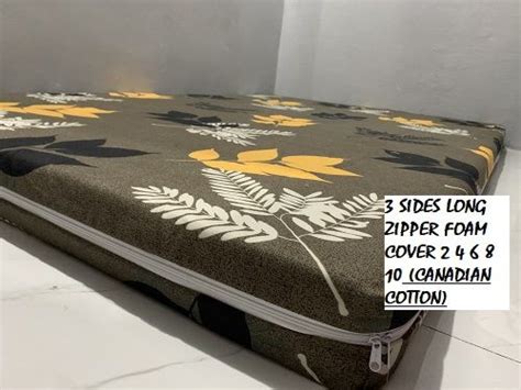 Foam Cover 3 Sides Long Zipper 2 4 6 8 10 Taas Ng Foam Lazada Ph