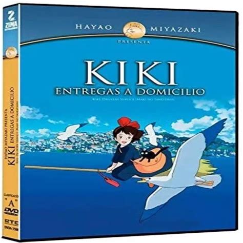 Kiki Entregas A Domicilio Hayao Miyazaki Dvd Película Mercadolibre