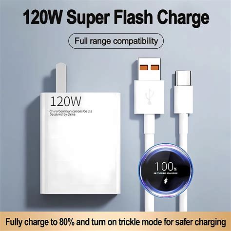 W USB Super Fast Charging Adapter With A USB Cable For Android Type C Micro For Android