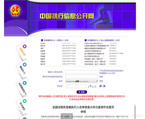 Python爬虫遇到验证码的处理方法（以爬取中国执行信息公开网为例）中国执行信息公开网免验证码 Csdn博客