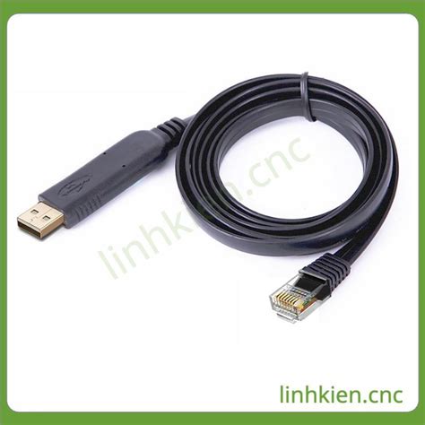 Usb To Rj45 Console Programming Cable For Cisco Server Switch Hub Configuration Length 1m 1 8m