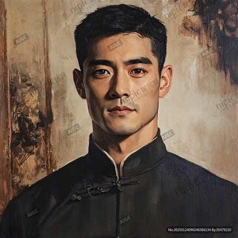 Ai创作图名人油画 功守道画 功守道墙画 人人物物蜡像 布面油画肖像 人物物蜡像 高清人物蜡像 写实人物绘画 功守道壁画 功守道装饰画 梁赞