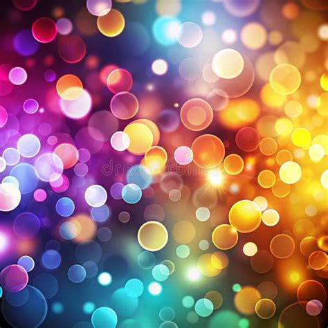 Abstract Bokeh Background Stock Illustration Illustration Of Glow