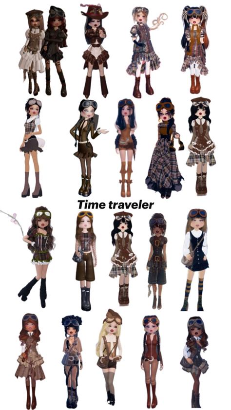 Dti Time Travel Outfits
