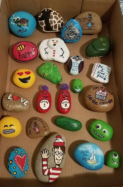 Fun Rock Painting Ideas At Michael Walker Blog