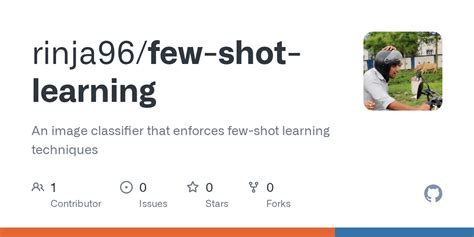 Github Rinja96few Shot Learning An Image Classifier That Enforces Few Shot Learning Techniques