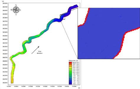 Bathymetry File Imported Into A Rectilinear Grid Download Scientific