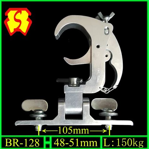 무대 트러스 튜브용 알루미늄 조명 클램프 48 51mm Led 램프 클램프 무대 조명용 조명 후크clamps Foraluminum Lighting