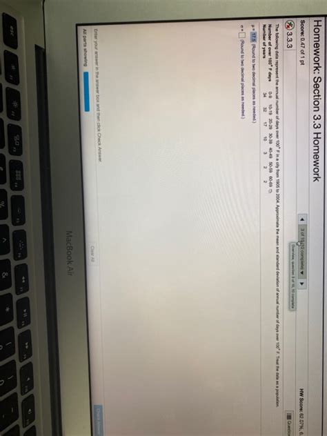 Solved Homework Section 3 3 Homework Score 0 47 Of 1 Pt