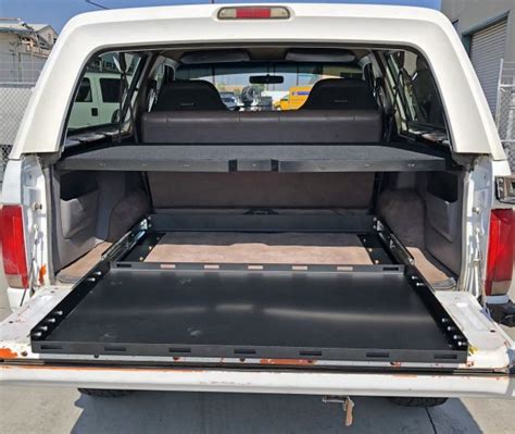 Ford Bronco Cargo Slider Ford Bronco Storage Ideas How To Measure