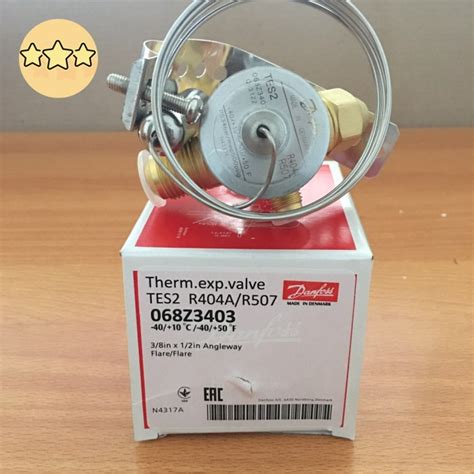 Jual Expansi Valve Danfoss Tes 2 Te 2 R404a R507 Danfos 068z3403 Tes 2 Tes2 Shopee Indonesia