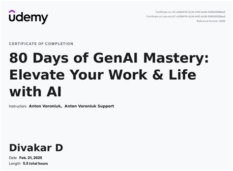 Divakar D On Linkedin Artificialintelligence Generativeai