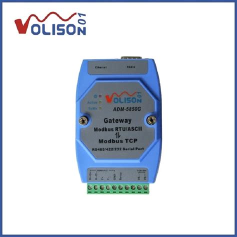 산업용 Modbus 게이트웨이 서버 Modbus Tcp Modbus Rtuascii Rs485422232 및 이더넷 포트