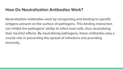 Ppt Neutralization Antibody Detection Kit A Comprehensive Guide