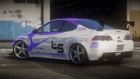 Ls Magazine Integra Dc5 Paintjob For Wanted188s Honda Integra Dc5