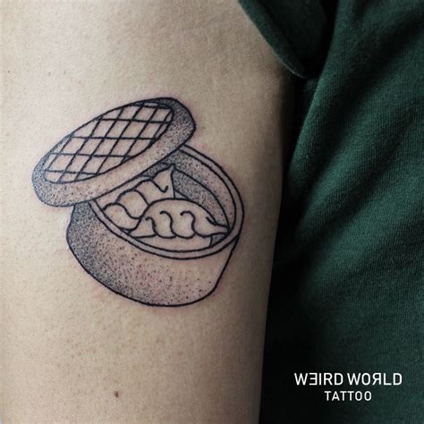 Tattoo Uploaded By Abra Tattoo • Custom Dumpling Design On Rui