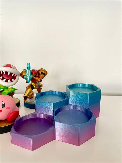 Amiibo Display Stand Modular Digital File 3d Printing File For Modular