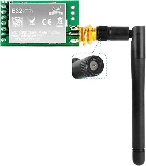 Gowoops Sx1276 Lora Radio Wireless 862 930mhz 915mhz Uart Serial Module Transmitter