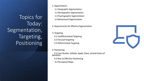 Lecture 3 Segmentation Targeting Positioning Pptx