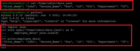 Cómo Leer Escribir Y Analizar Json En Python Ilinuxgeek