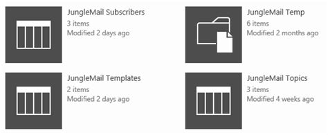 Subscription Configuration Junglemail Documentation