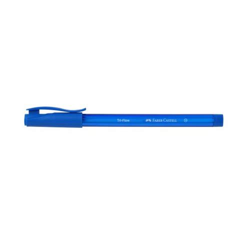 Pen Fabercastell Triflow Ballpoint Blue 50pc