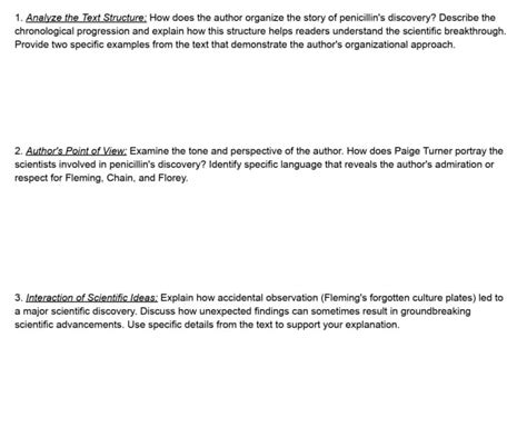 Discovery And Development Of Penicillin Test Prep By Ink And Ideas Design