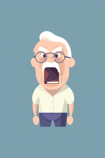 Grumpy Old Man Glasses Stock Illustrations 25 Grumpy Old Man Glasses Stock Illustrations