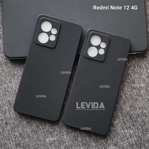 Jual Case Pro Black Matte Redmi Note G Camera Protection Soft Case Kota Surabaya Ran