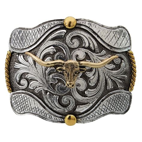 Hebilla Vaquera Tm Wd1302 Western Belt Buckle Cinturones Del Oeste