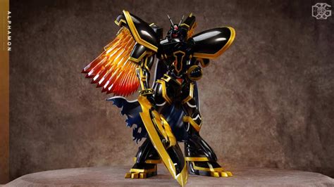 Digital Toy Alphamon Statuecorp