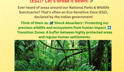 What Exactly Is An Eco Sensitive Zone Esz Protecting Our Precious