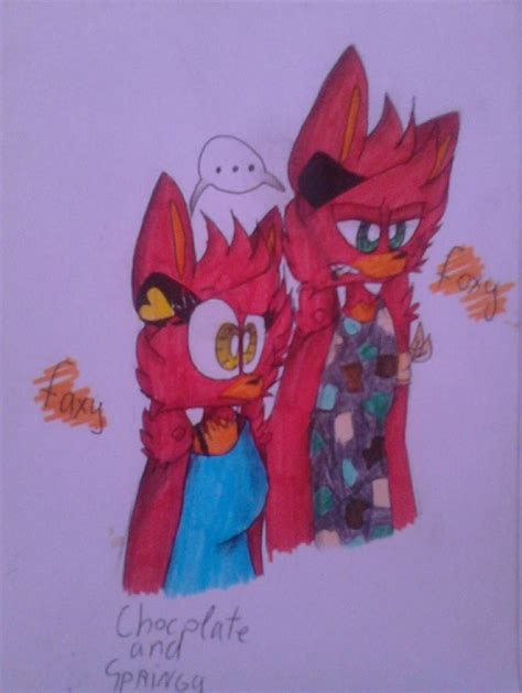 Faxy And Foxy By Springyfazgrey On Deviantart