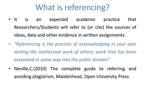 Harvard Referencing Endnote Applications Ppt