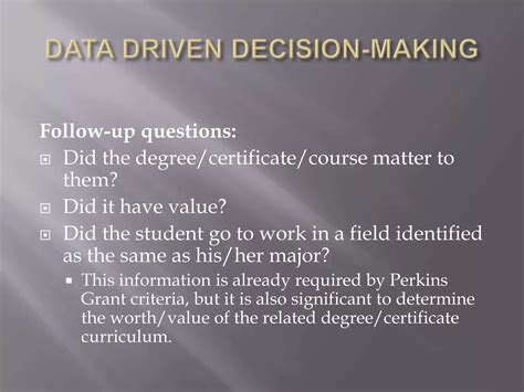 Data Driven Decision Making Presentation Pptx