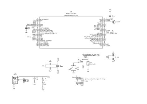 Atmega32u4 Usb And Isp Icsp Connection 3rd Party Boards Arduino Forum