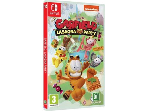 Nintendo Switch Garfield Lasagna Party Za 589 Kč Hry Na Nintendo Switch KonzoliŠtĚ Cz