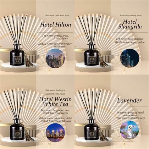 50ml Hotel Series Premium Essential Oil Reed Diffuser Room Fragrance