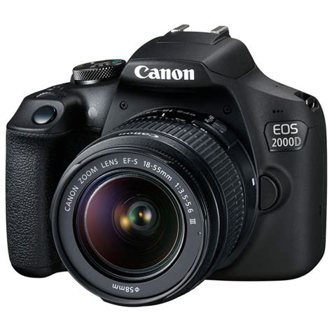 Фотоаппарат зеркальный Canon EOS 2000D EF-S 18-55 III Kit купить в ...