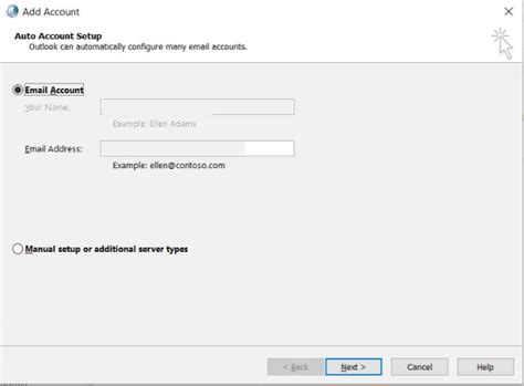Cant Create New Outlook Profile Microsoft Qanda
