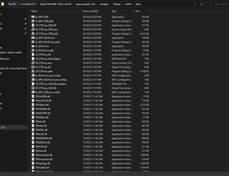 c wpf sample build error · issue 6 · open cascade sas occt samples