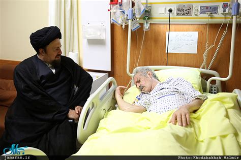 تصاویر عیادت سید‌حسن‌خمینی از منصور پور‌حیدری